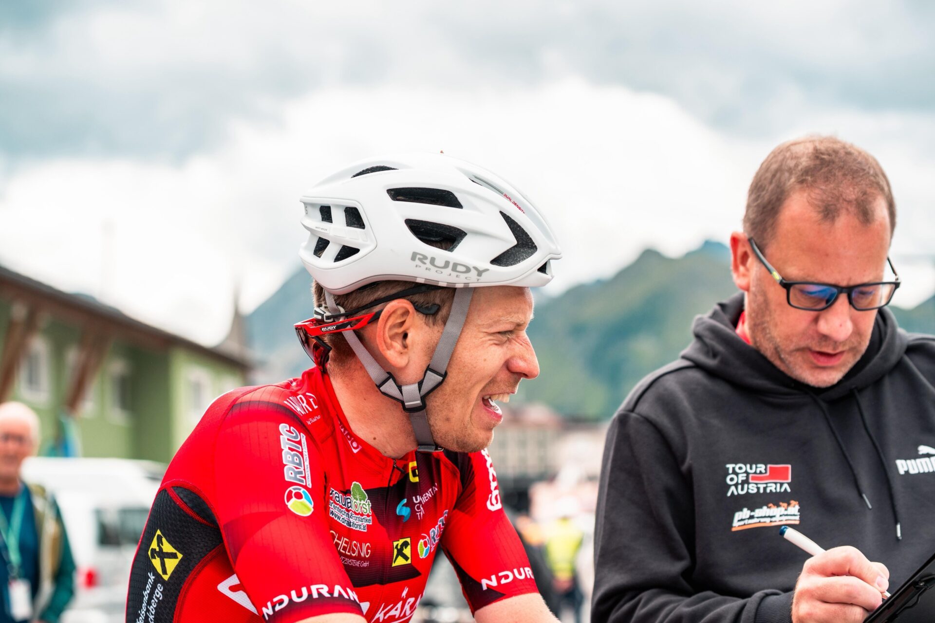 Tour of Austria Etappe 4 - Hermann Pernsteiner tagesbester Österreicher - 12.07.2025 - RC Feld ...